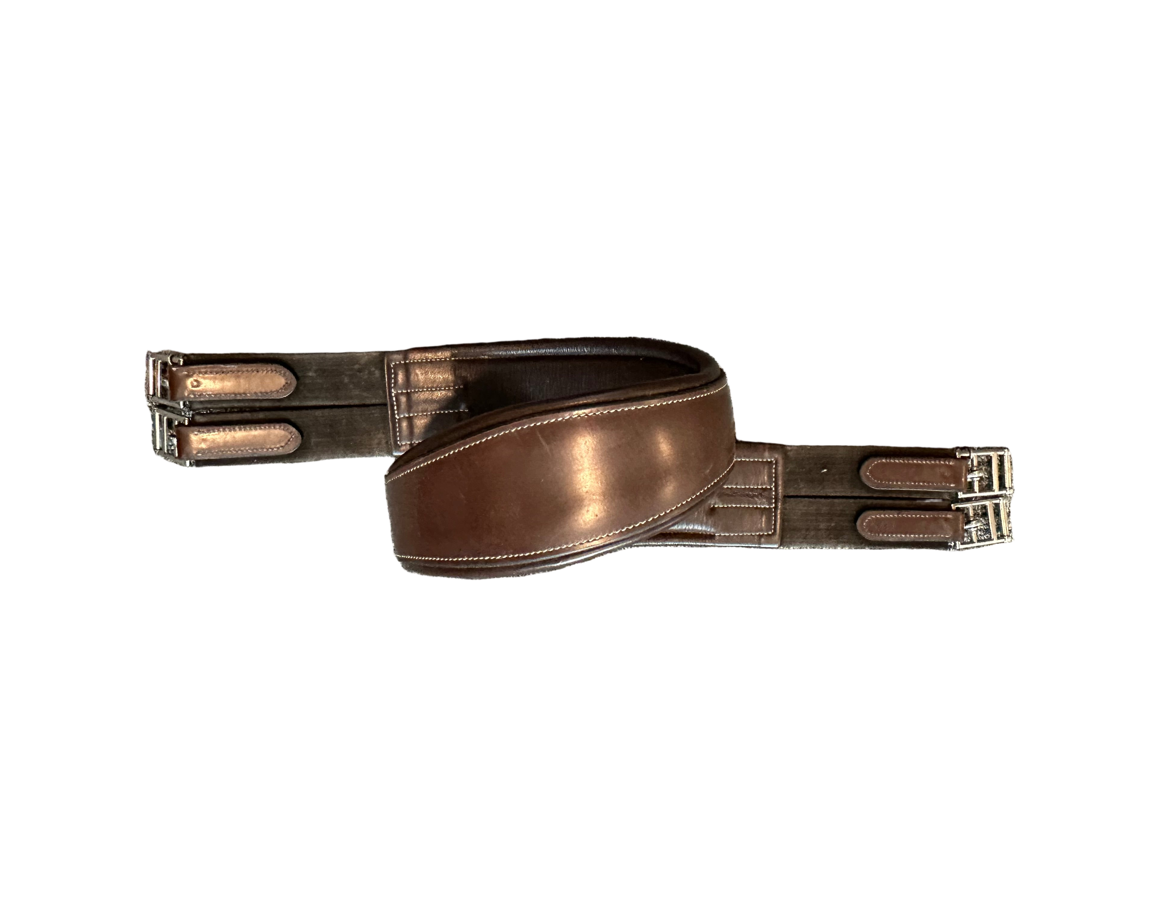 PRE-LOVED BLACK OAK ECO HUNTER FANCY STITCH GIRTH – Horseplay